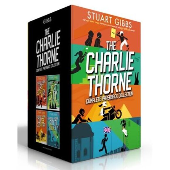 Stuart Gibbs | Other | The Charlie Thorne Complete Paperback Collection ...
